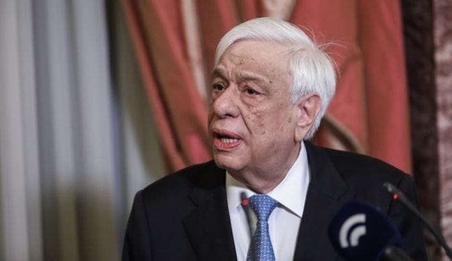 The former President of the Republic Prokopis Pavlopoulos, on our ...